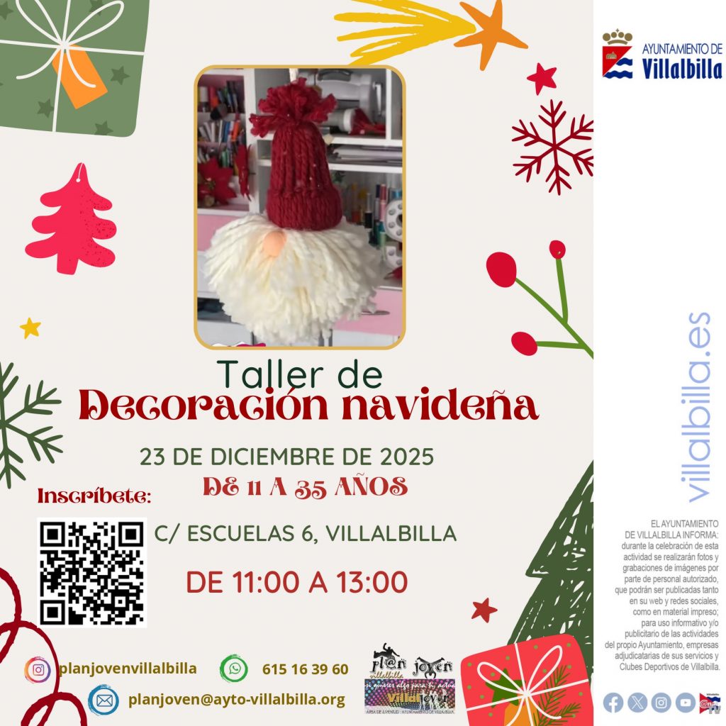 Dale tu toque personal a la Navidad en el Taller de Decoración Navideña ...